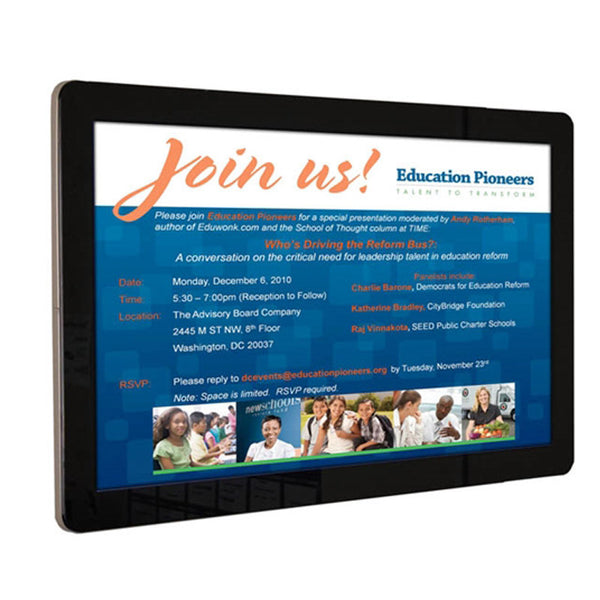 42" Digital Signage Display at Tomorrows Classroom